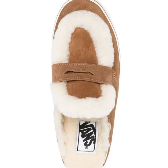 Vans | Shoes | New Vans Style 53 Cozy Mule Dx Shearling Chipmunk ...